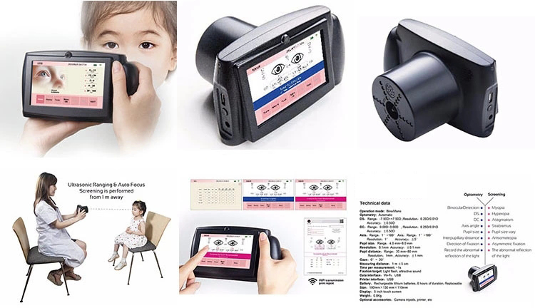 Professional Hand Held Children Auto Refractometer Vision Ocular ...