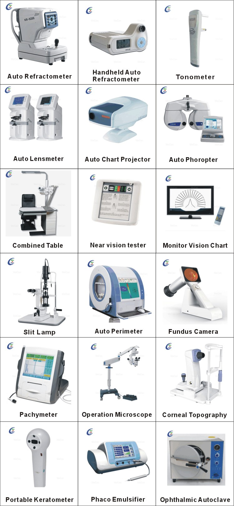 Professional Multiple Measurement Ophthalmic Optical Digital Auto ...