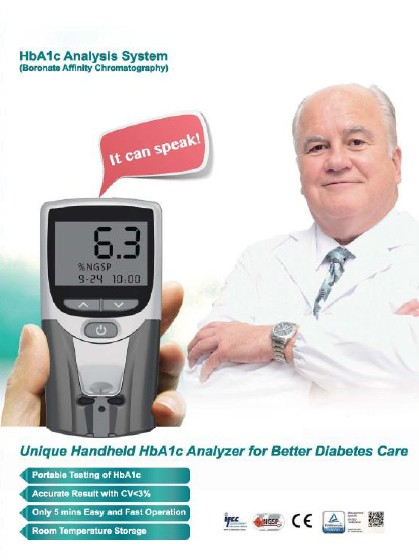 Handheld HbA1C Reader - Hemoglobin A1C Monitoring